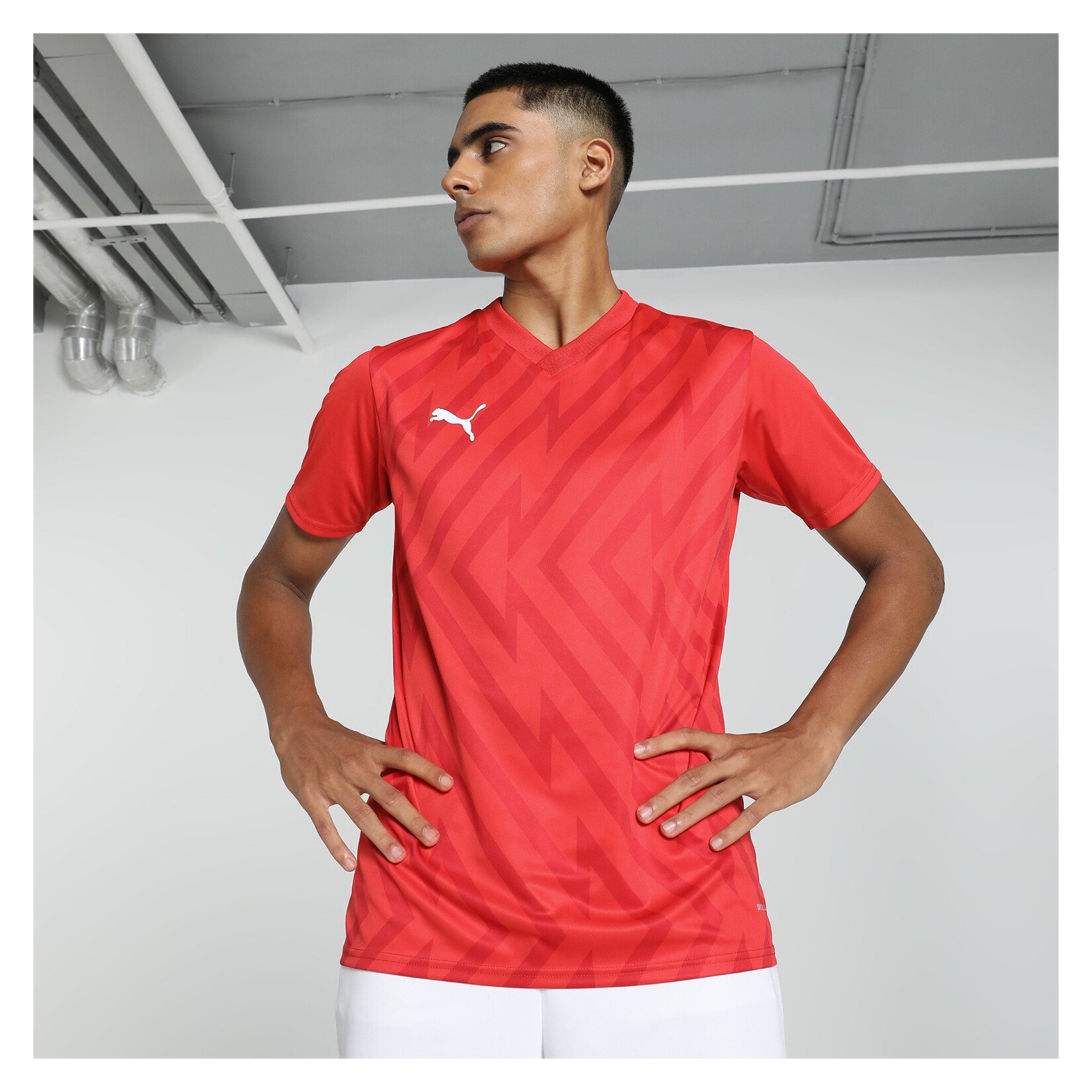 Puma v neck tee store